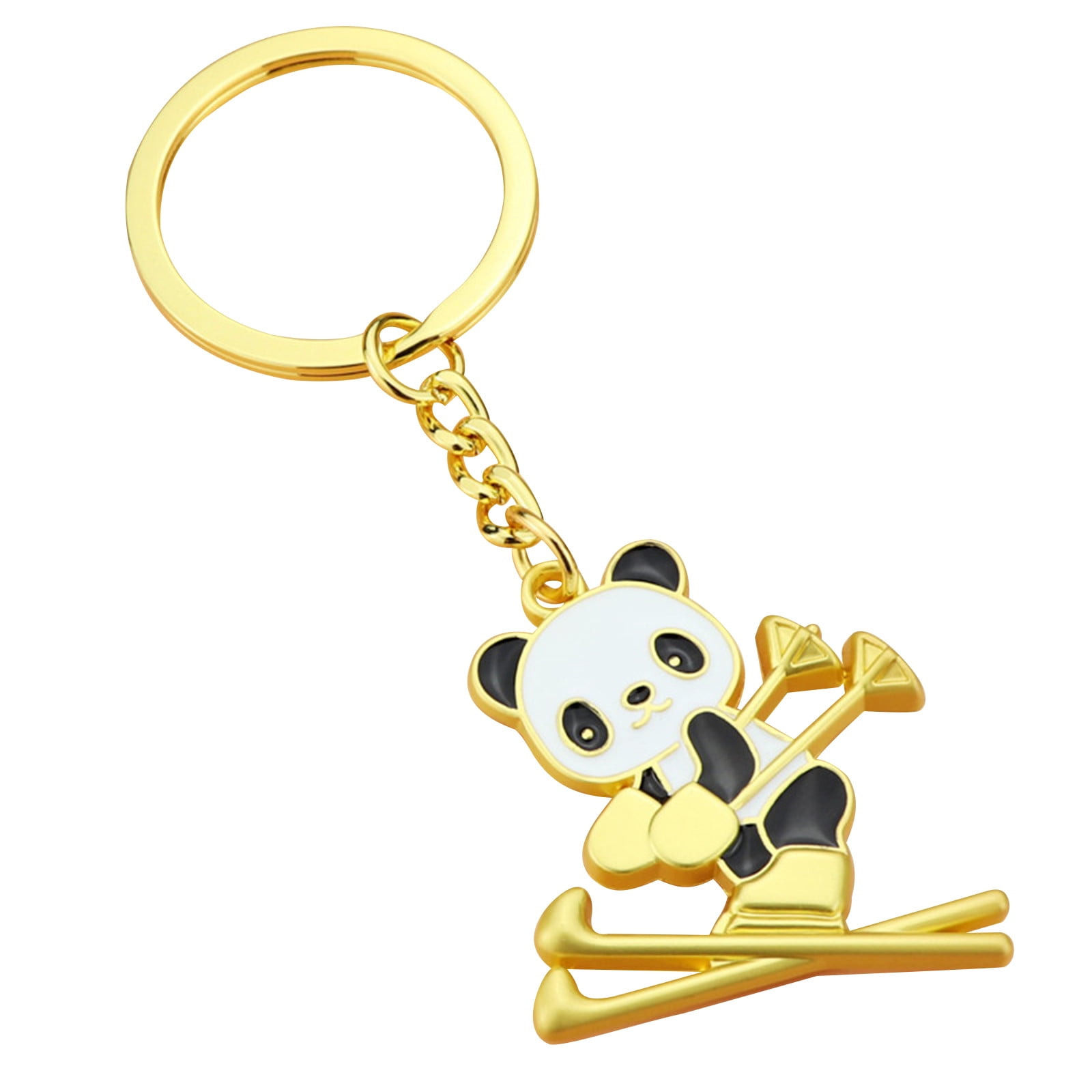 Ashosteey Panda Keychain Charm for Girls Panda Keyring,Keychain ...