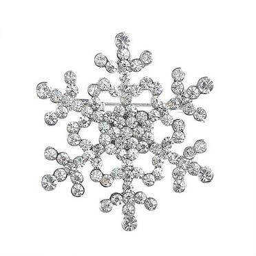 Holiday Time Snowflake Pin for Women, 1 Piece - Walmart.com