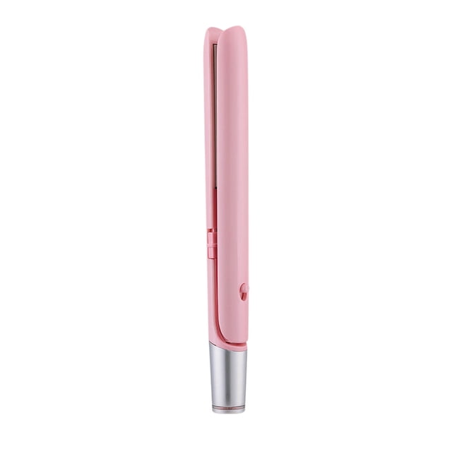 Ashosteey Upgraded 2-in-1 Mini Curling Wand Flat Iron Hair Straightener ...