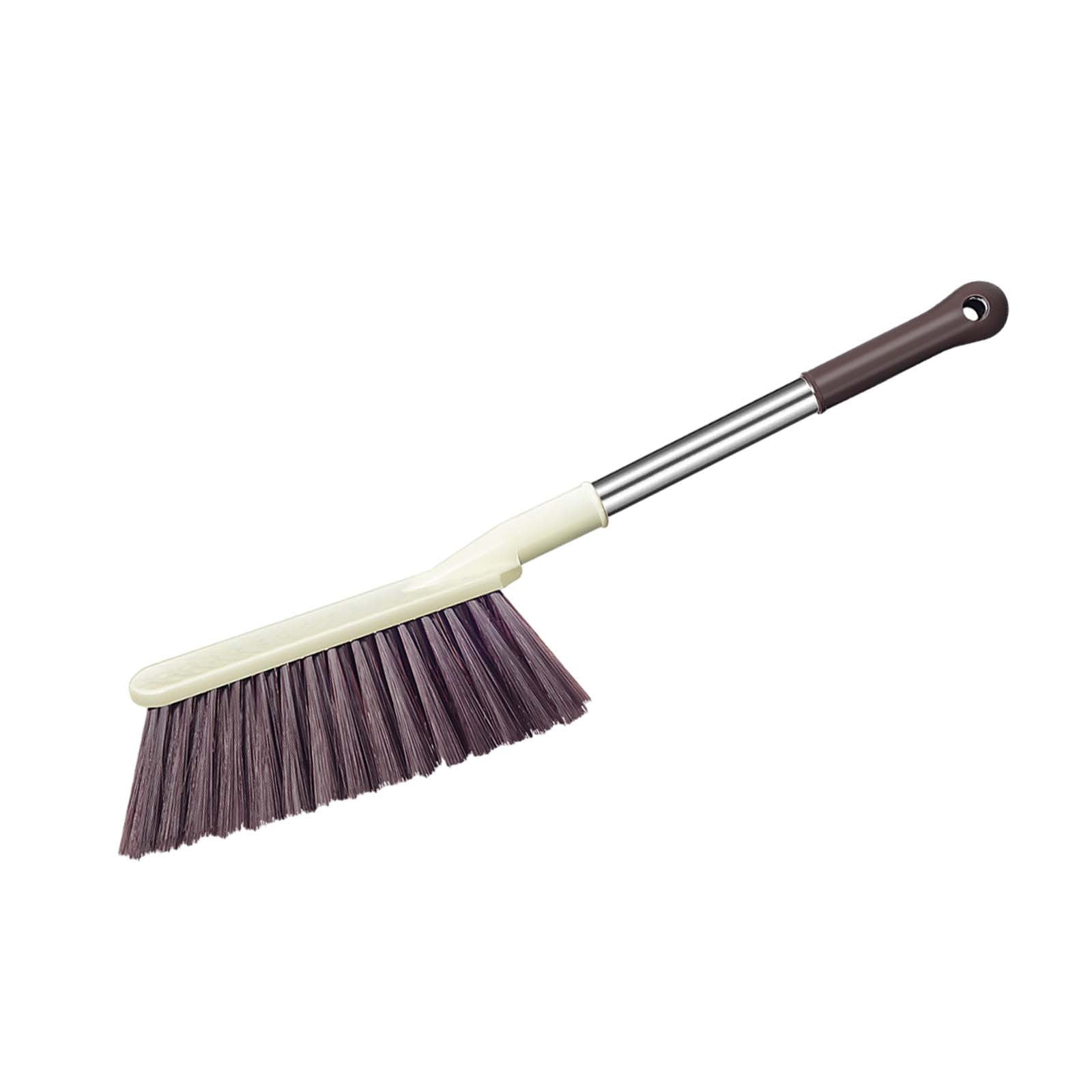 Ashosteey Woooden Dust Brush Hand Broom Bench Brush with Long Wood ...