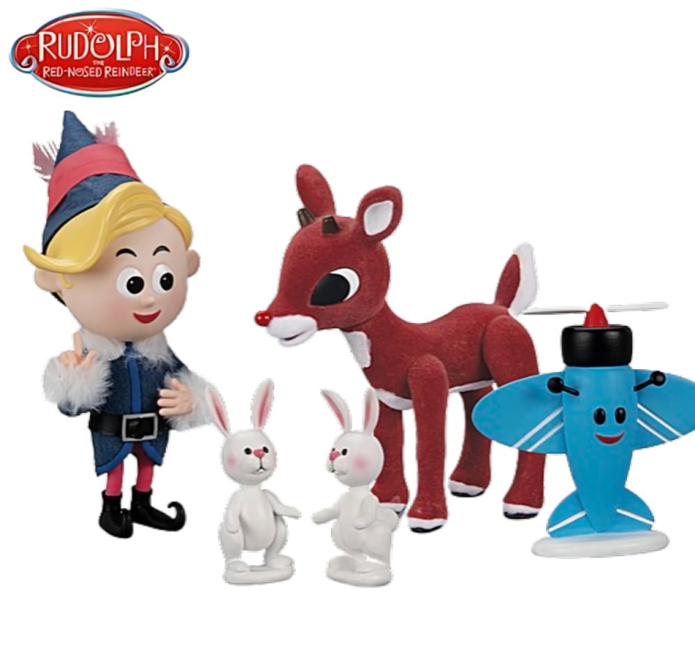 The Ashton-Drake Galleries Rudolph the Red-Nosed Reindeer Figure ...