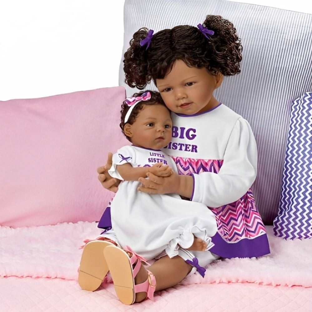 The Ashton - Drake Galleries A Sister's Love So Truly Real® Lifelike ...
