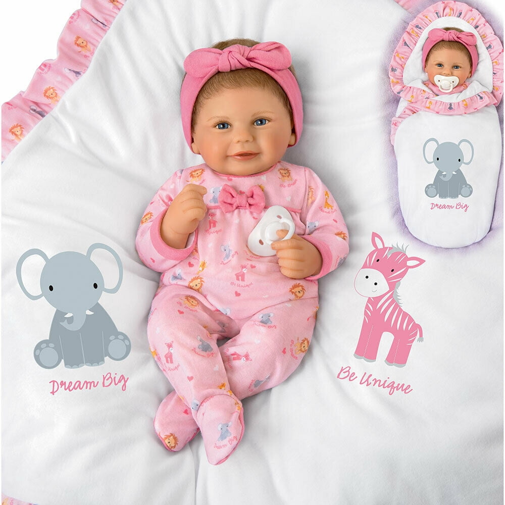 The Ashton - Drake Galleries My Wishes for You Little One Baby Girl ...