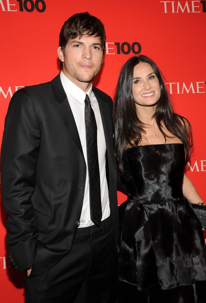 Ashton Kutcher Demi Moore At Arrivals For Time 100 Most Influential ...