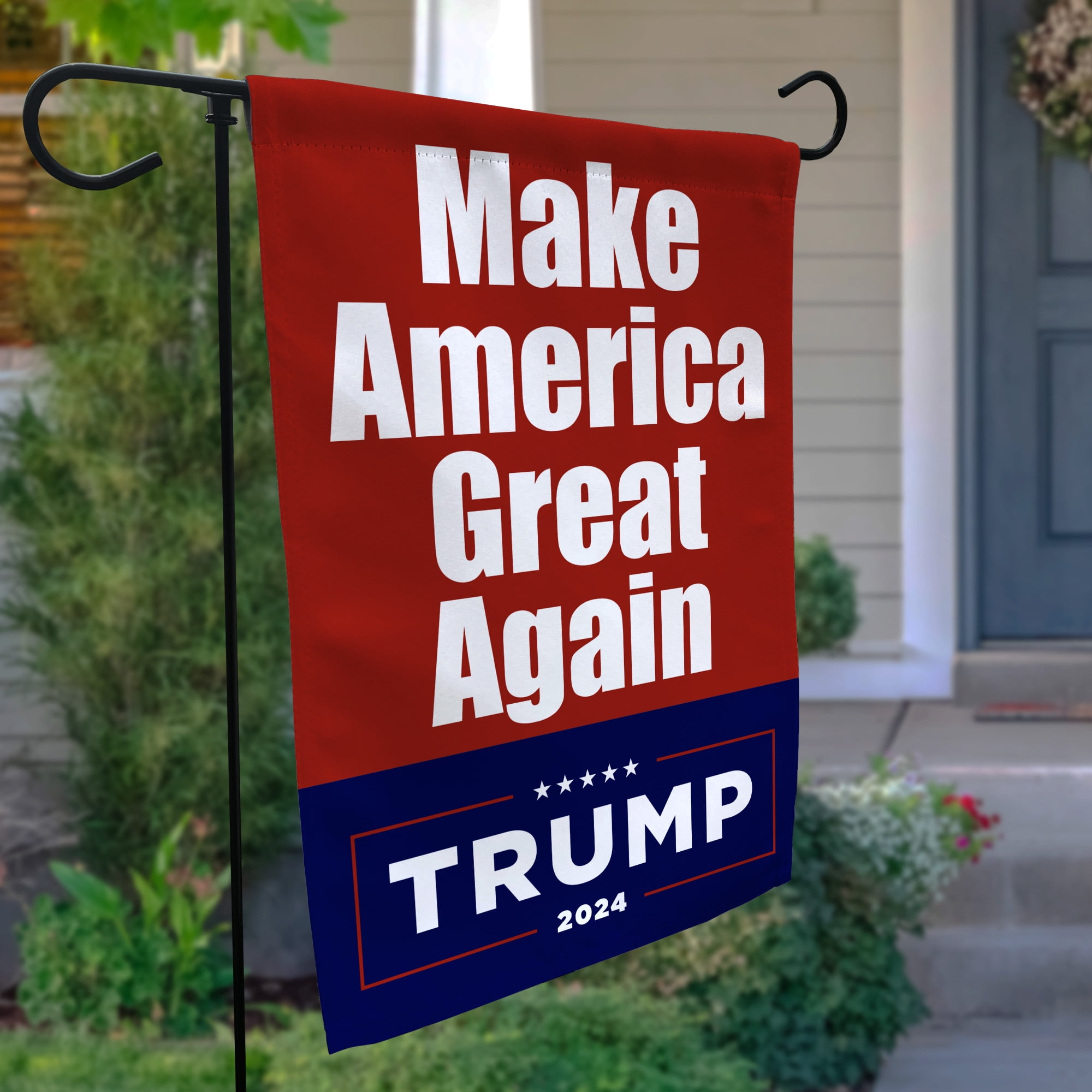 Ashton Trump MAGA 12.5" x 18" Polyester Outdoor Flags & Banners ...