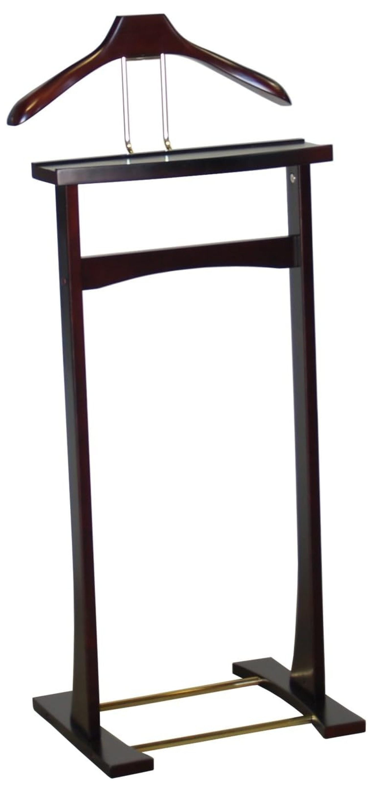 Ashton Valet Suit Stand with Top Tray, Contour Hanger, Trouser Bar and ...