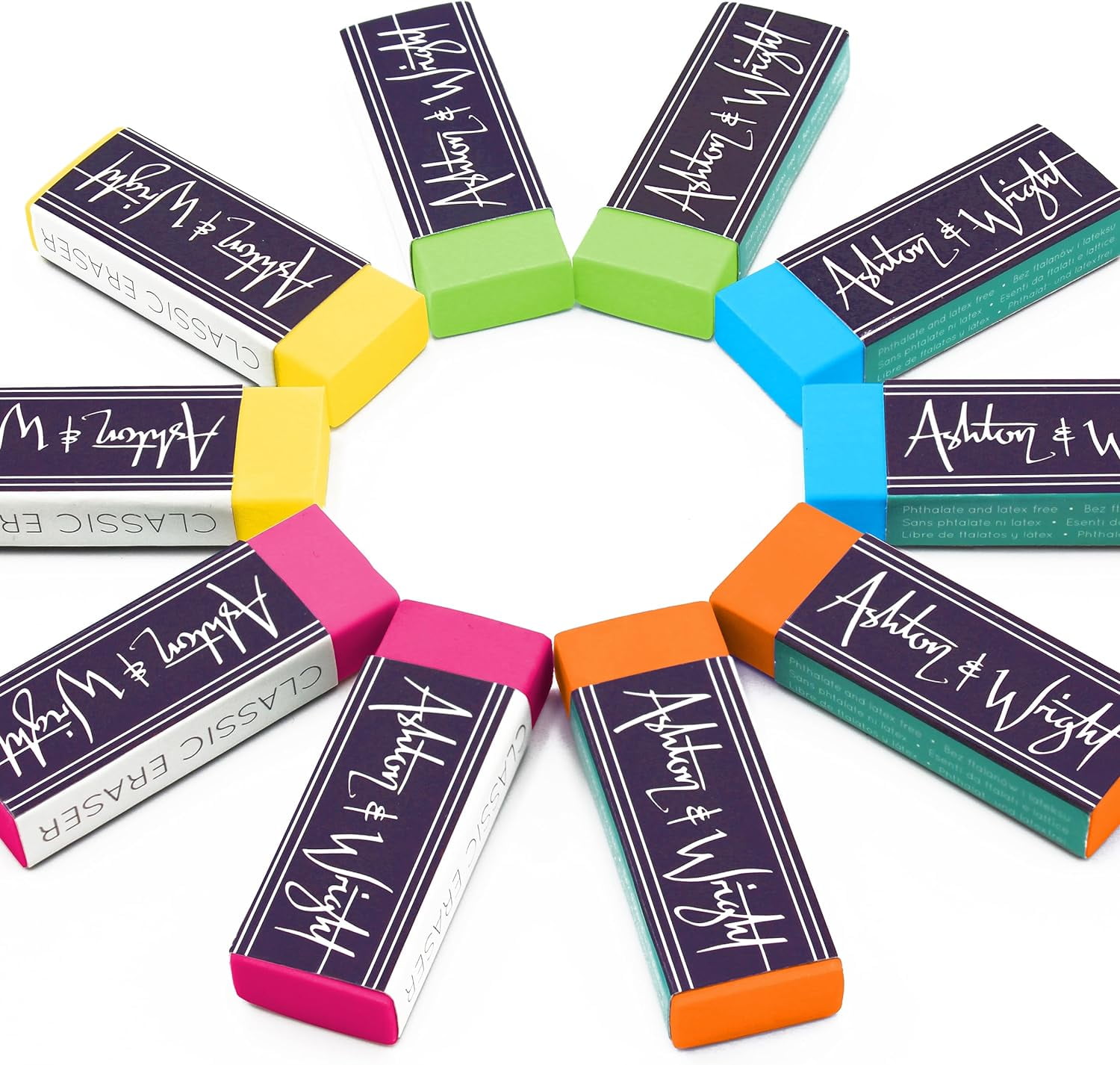 Ashton and Wright - Classic Eraser - Latex Free Plastic Rubber ...