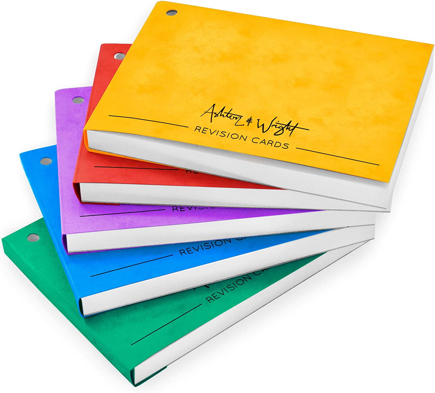 Ashton and Wright Revision Cards Book - Gummed Spine - 5.86" x 4.25 ...