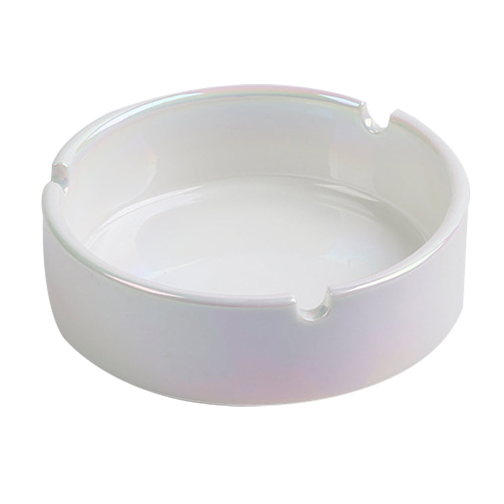 Ashtray, Ceramic, White - Walmart.com