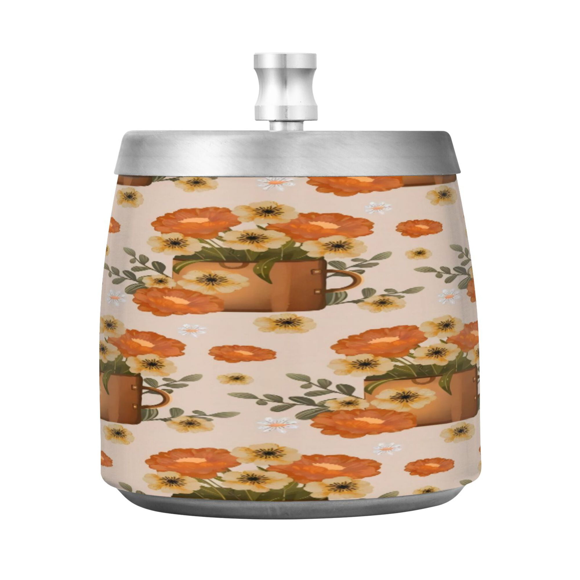 Ashtray Creative stainless steel home car large capacity anti-flying ...