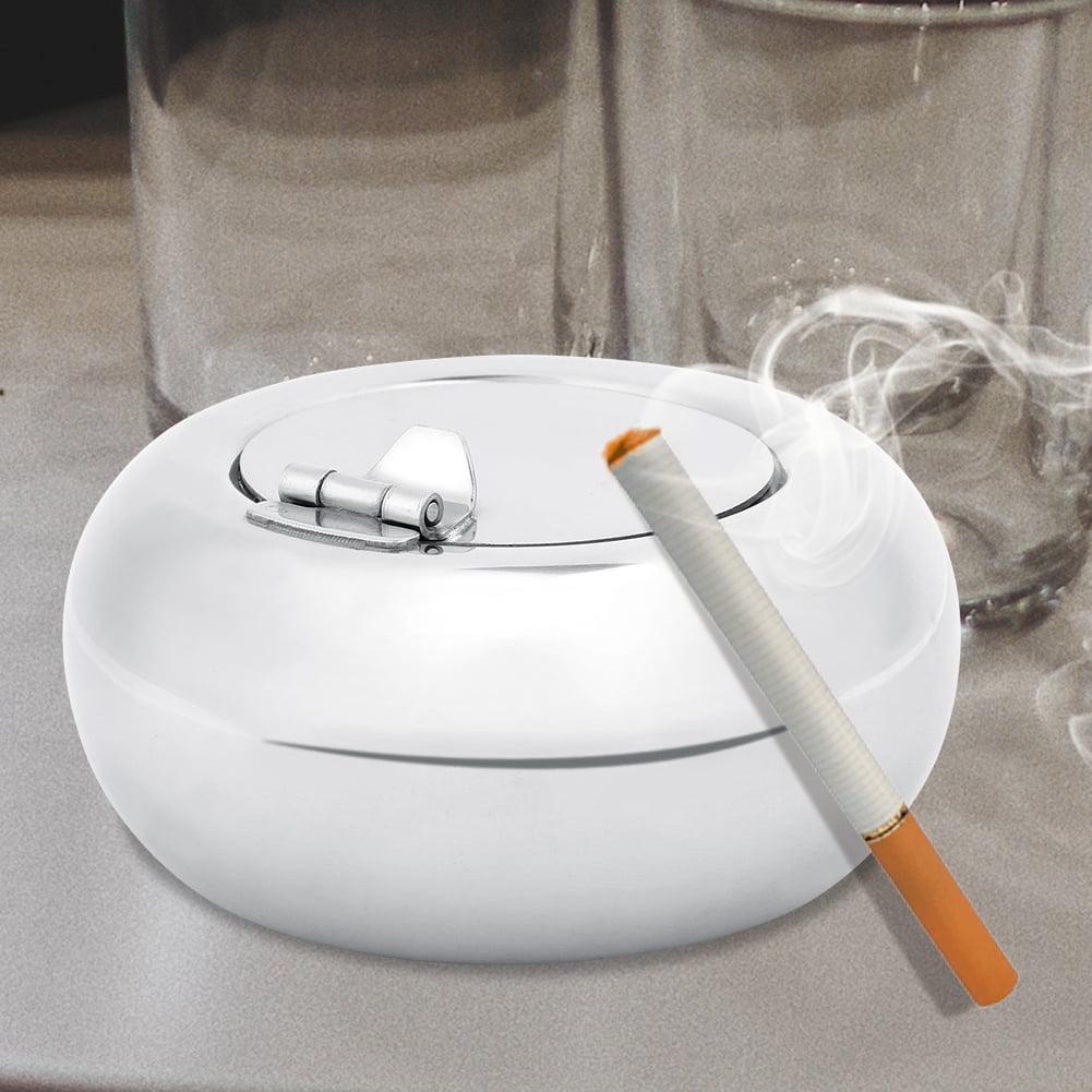 Ashtray, Outside Ashtrays Home Ashtrays Ashtray With Lid, For Home KTV ...