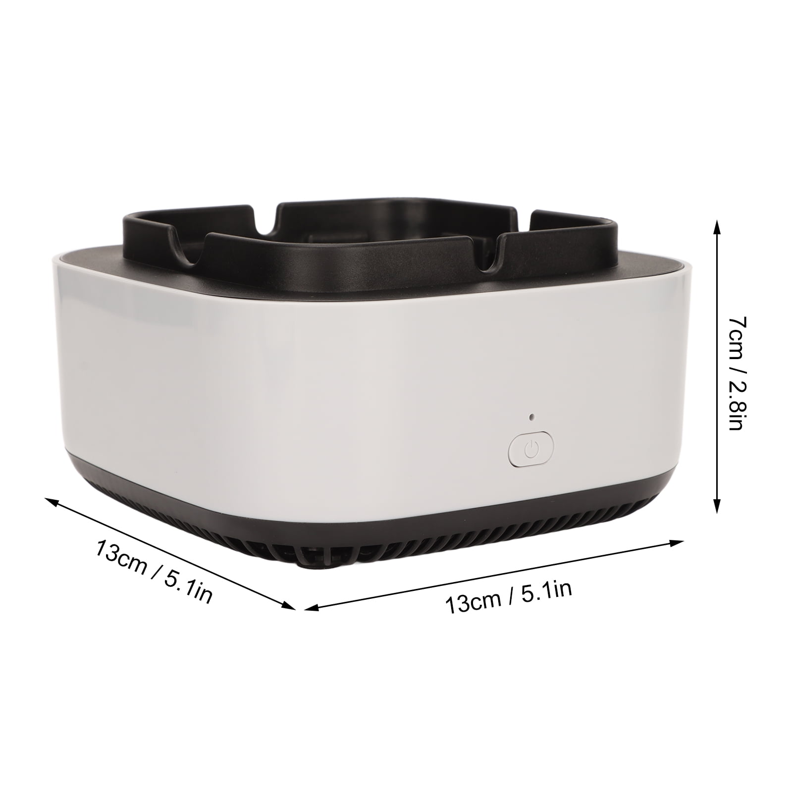 Ashtray Purifier Smokeless USB Charging Negative Ion Aromatherapy Air ...