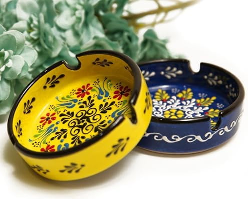 Ashtray Set Cigarette Ash Tray for Indoor Outdoor Use Ash Holder for ...