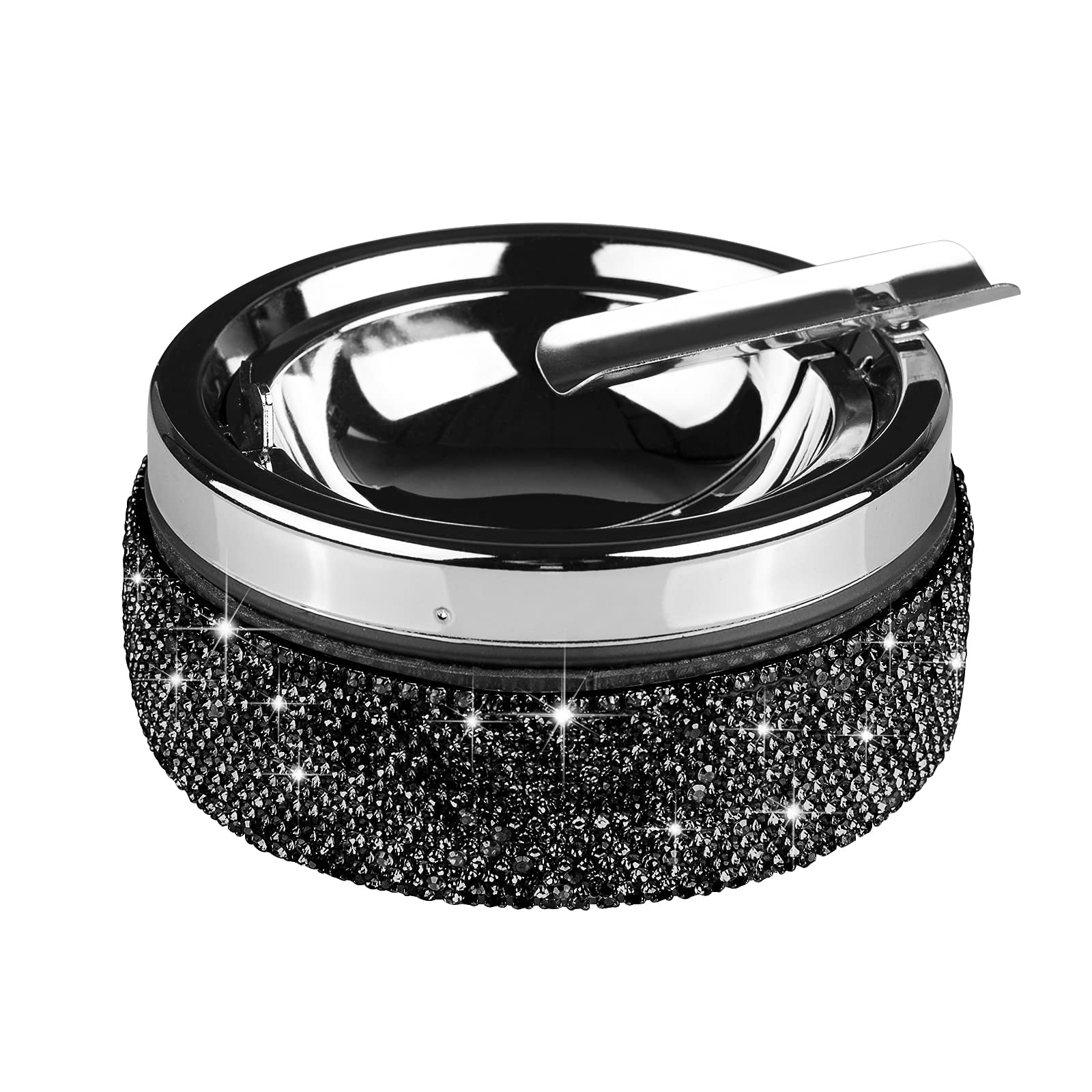 Bling Crystal Diamond Stainless Steel Ashtray Blomus Design - Stainless ...