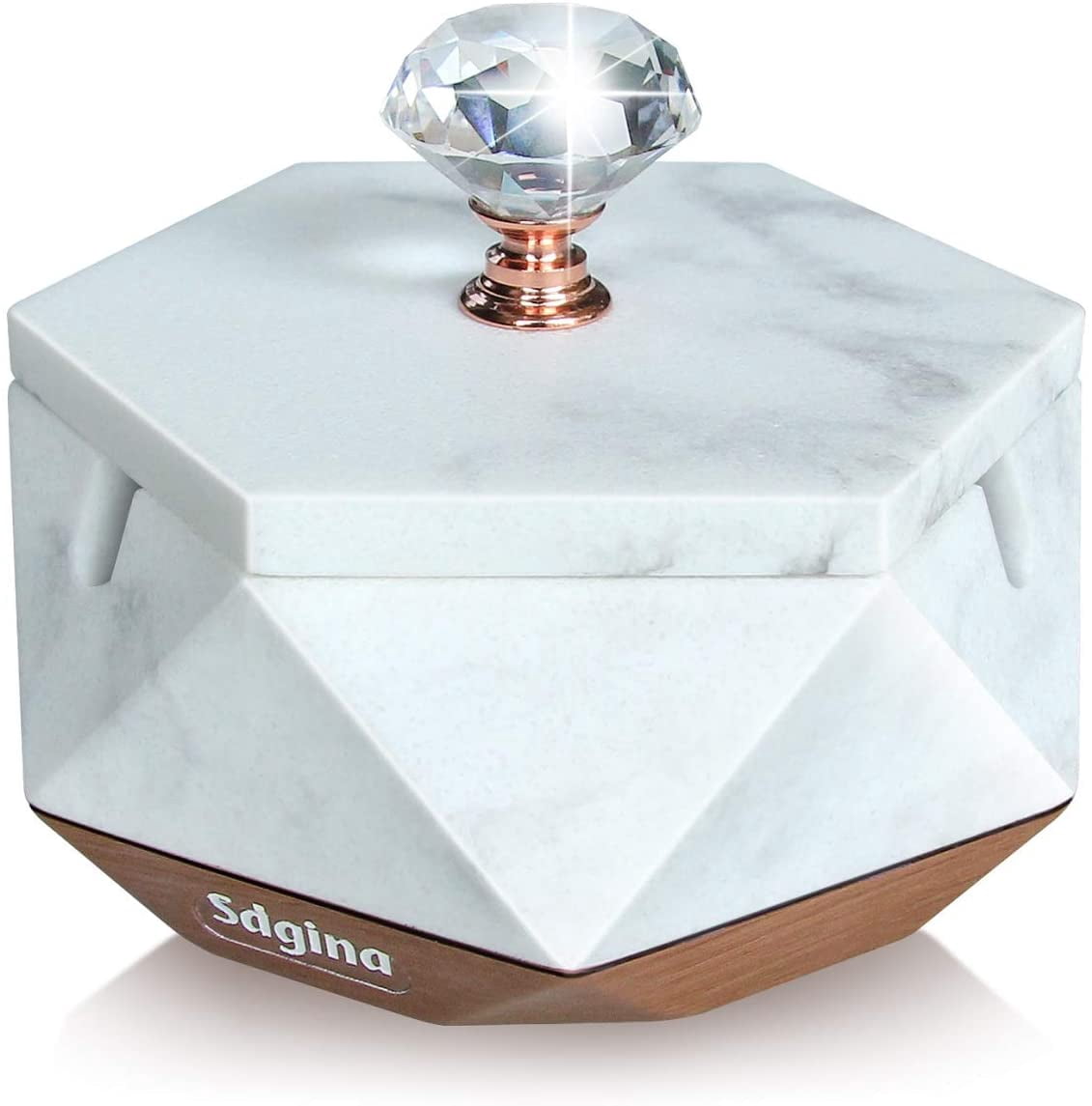 Ashtray with Lid, Decorative for Cigarette Smokers Removable Liner ...