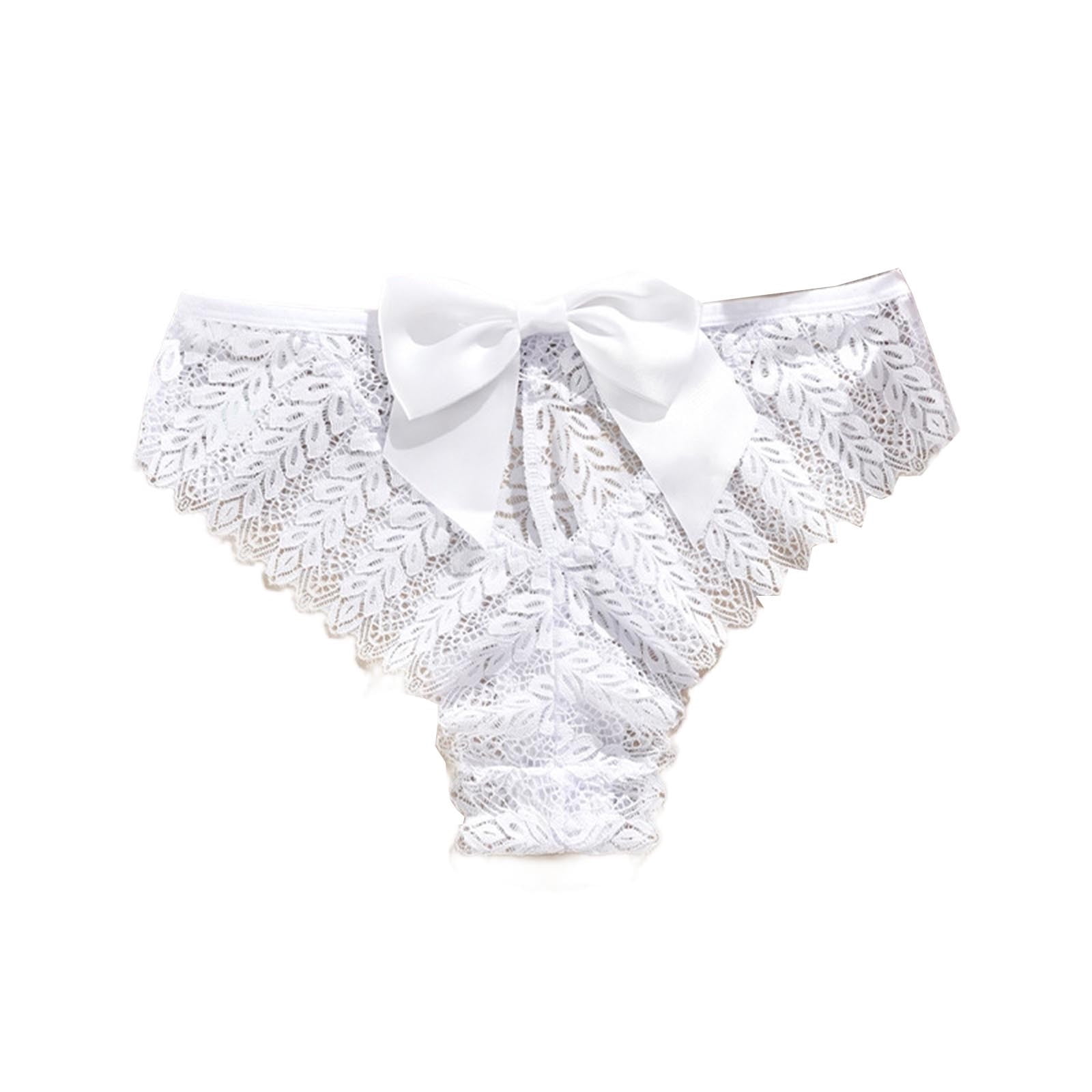 Ashyfjp Briefs for Women Trendy Floral Lace Underwear Soft Breathable ...