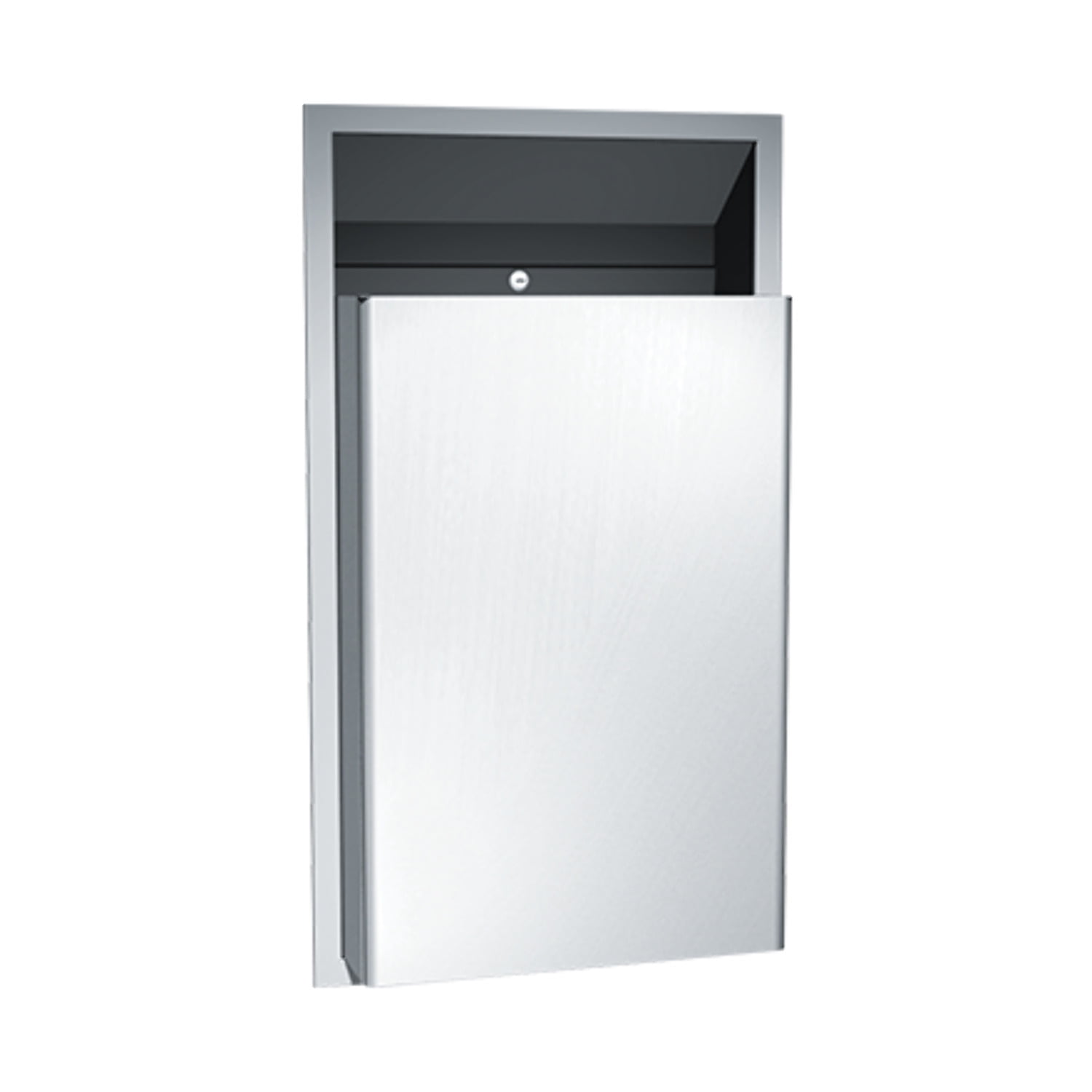 ASI 0458-CX - Traditional™ - Waste Receptacle - 12 gal. - Semi-R ...