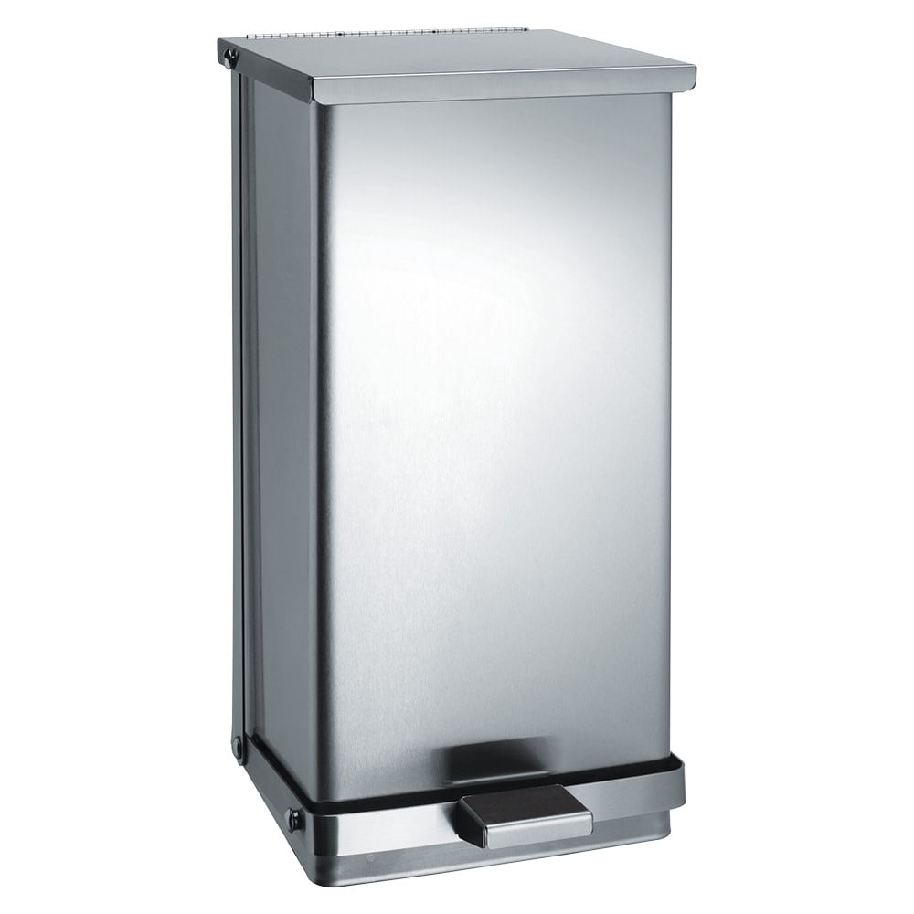 Asi 0815 Floor Standing Foot Operated Waste Receptacle - Stainless ...