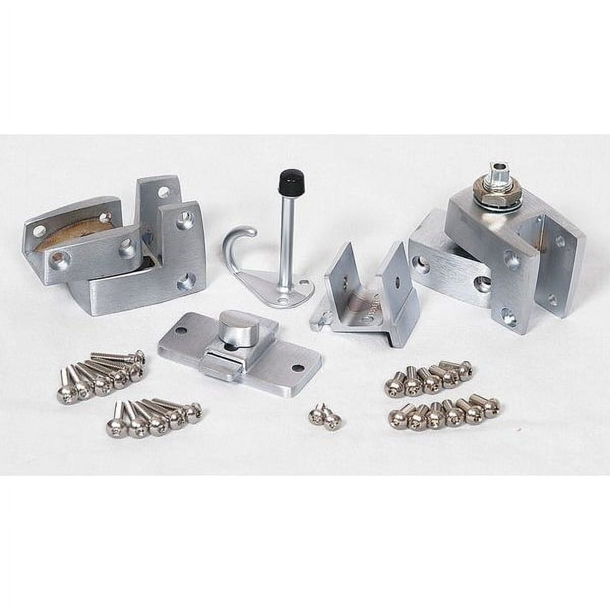 Asi Global Partitions Inswing Door Kit,Zinc,Bright 40-8571007 - Walmart.com