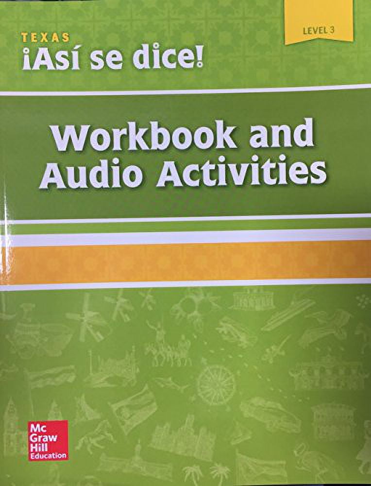 Pre-Owned Asi se dice! Texas Edition Level 3 - Workbook and Audio ...