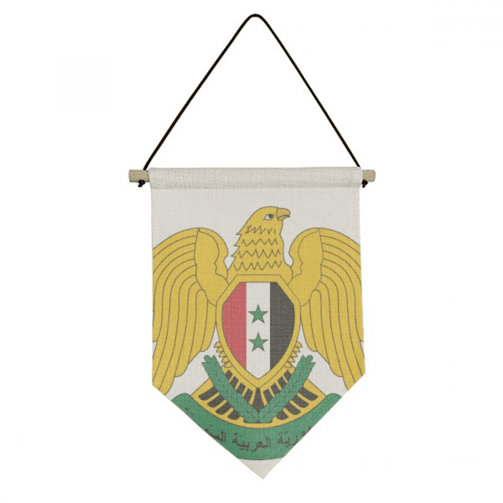 Asia Asia National Emblem Canvas Flag Hanging Wall Art Decor Banner ...