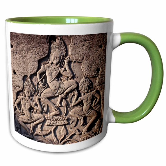 3drose, Asia, Cambodia, Siem Reap, Angkor Thom, Apsara Figure-as40 ...