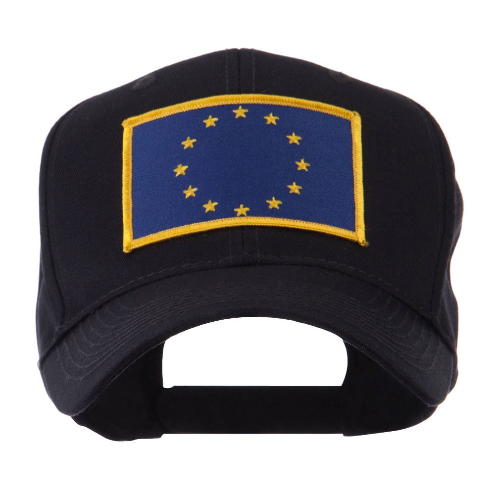 Asia Flag Embroidered Patch Cap - European OSFM - Walmart.com