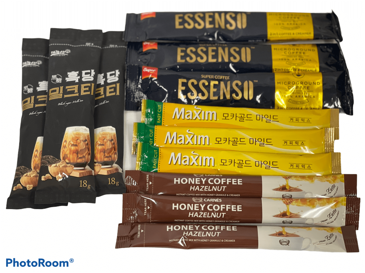 Asia Instant Coffee, Milk Tea mix, Variety Pack; 4 Different kind with ...