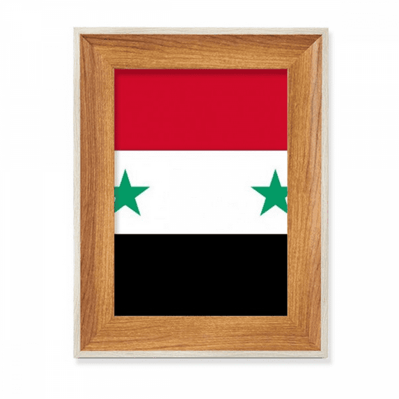 Asia National Flag Asia Country Desktop Wooden Photo Frame Display ...