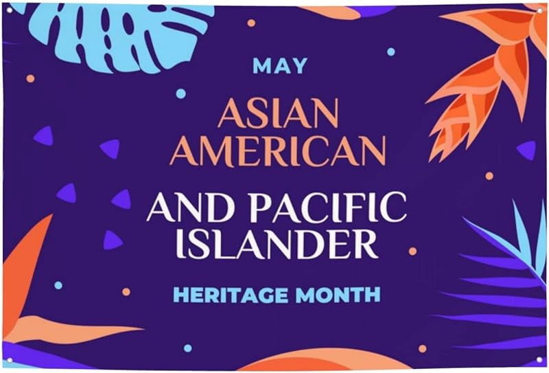 Asian Am-erican And Pacific Islander Heritage Month Banner Poster ...