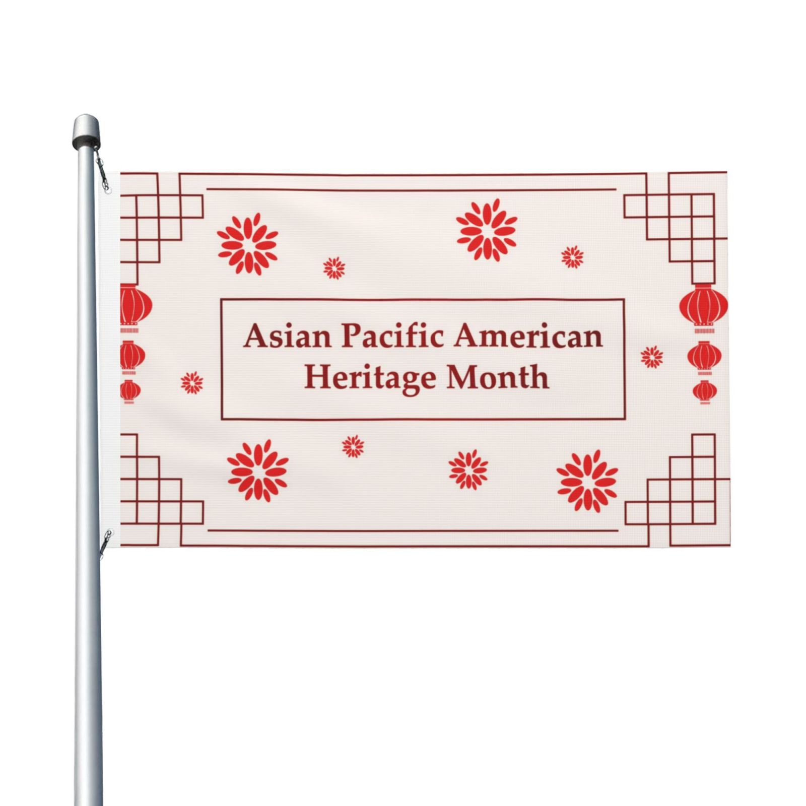 Asian Ame-rican And Pacific Islander Heritage Month Flag 3x5 Ft Double ...