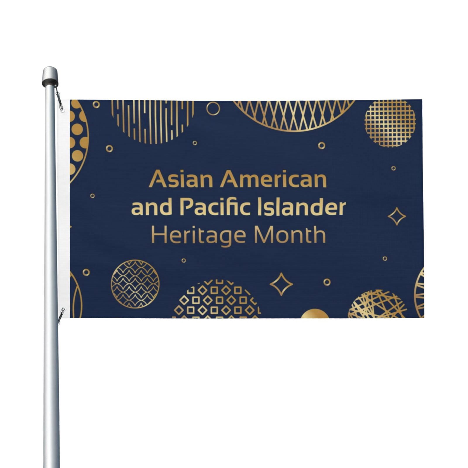Asian Ame-rican And Pacific Islander Heritage Month Flag 3x5 Ft Double ...