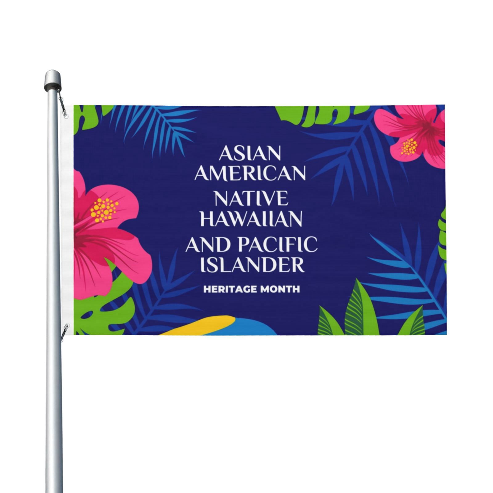 Asian Ame-rican And Pacific Islander Heritage Month Flag 3x5 Ft Double ...