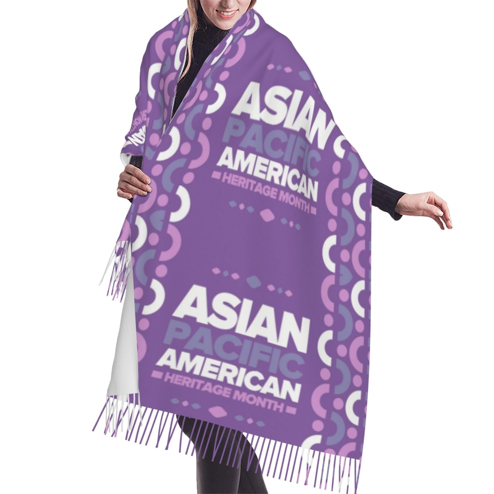 Asian Ame-rican And Pacific Islander Heritage Month Tassel Scarf ...