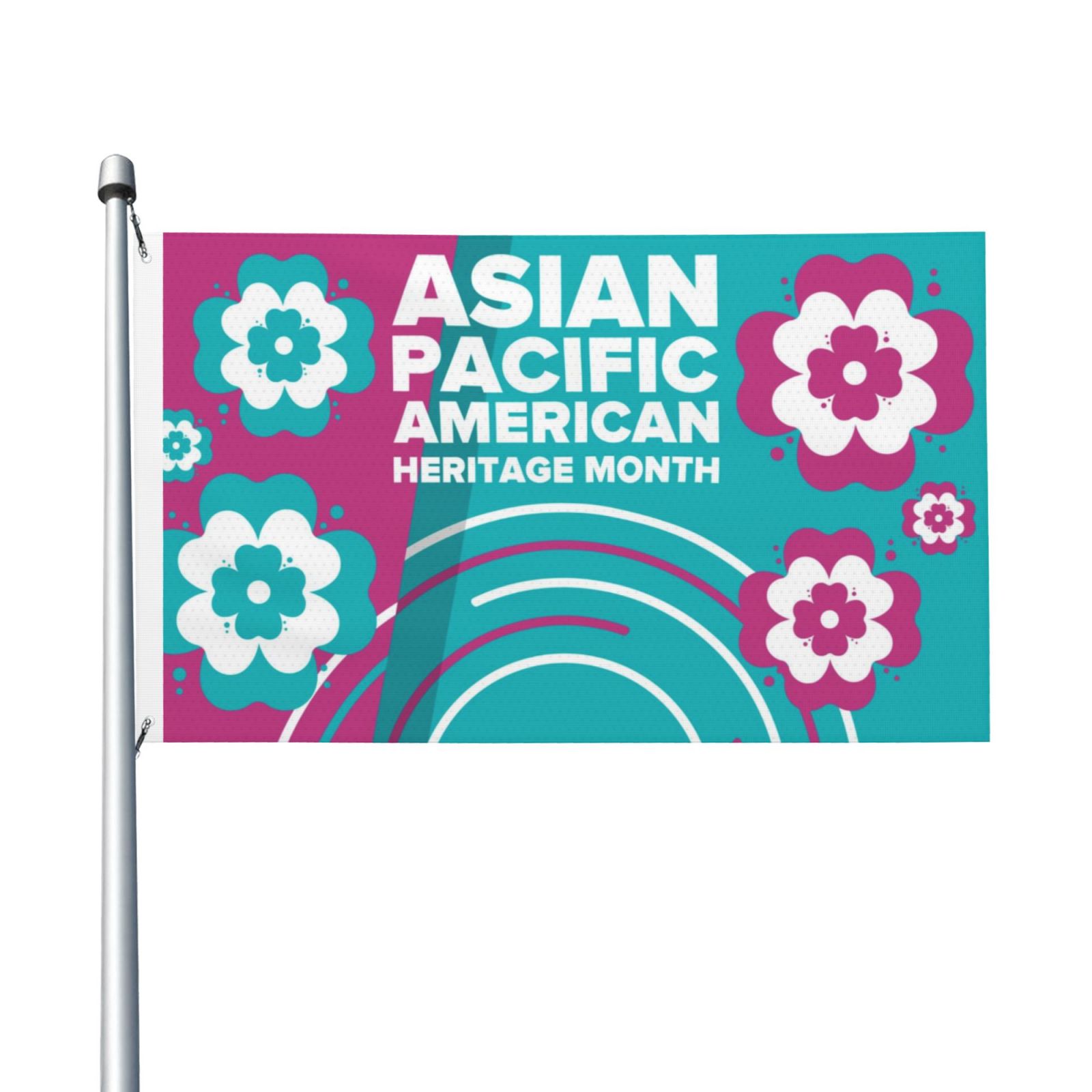 Asian Ame-rican and Pacific Islander Heritage Month Flag 3x5 Ft Double ...