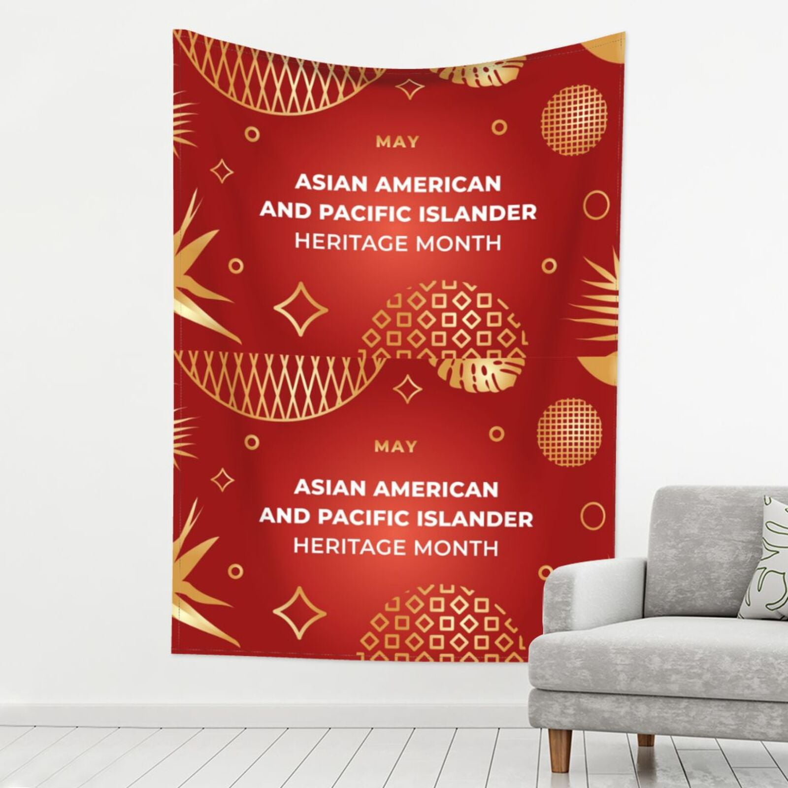 Asian Amer-ican And Pacific Islander Heritage Month Tapestry Banner ...