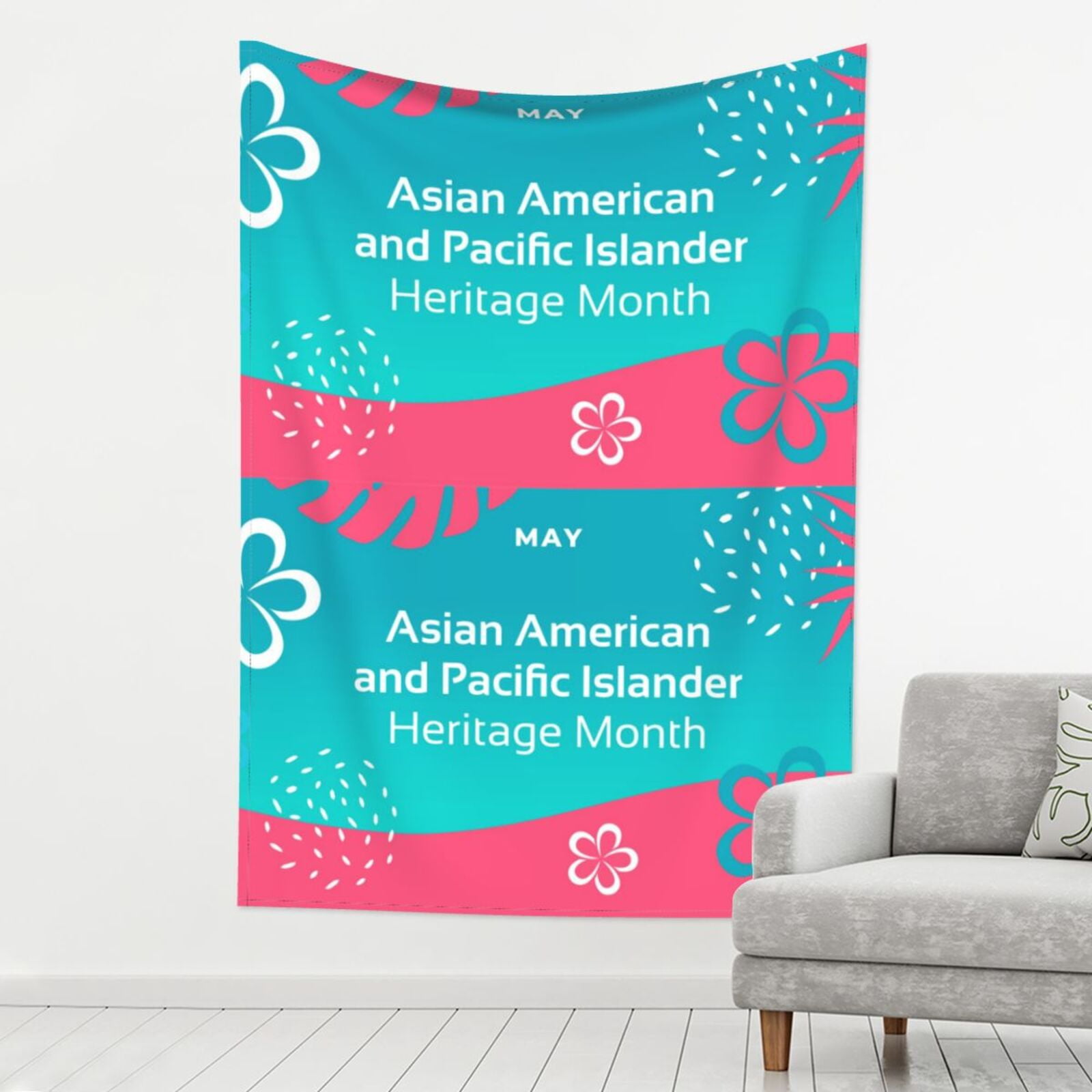 Asian Amer-ican And Pacific Islander Heritage Month Tapestry Banner ...