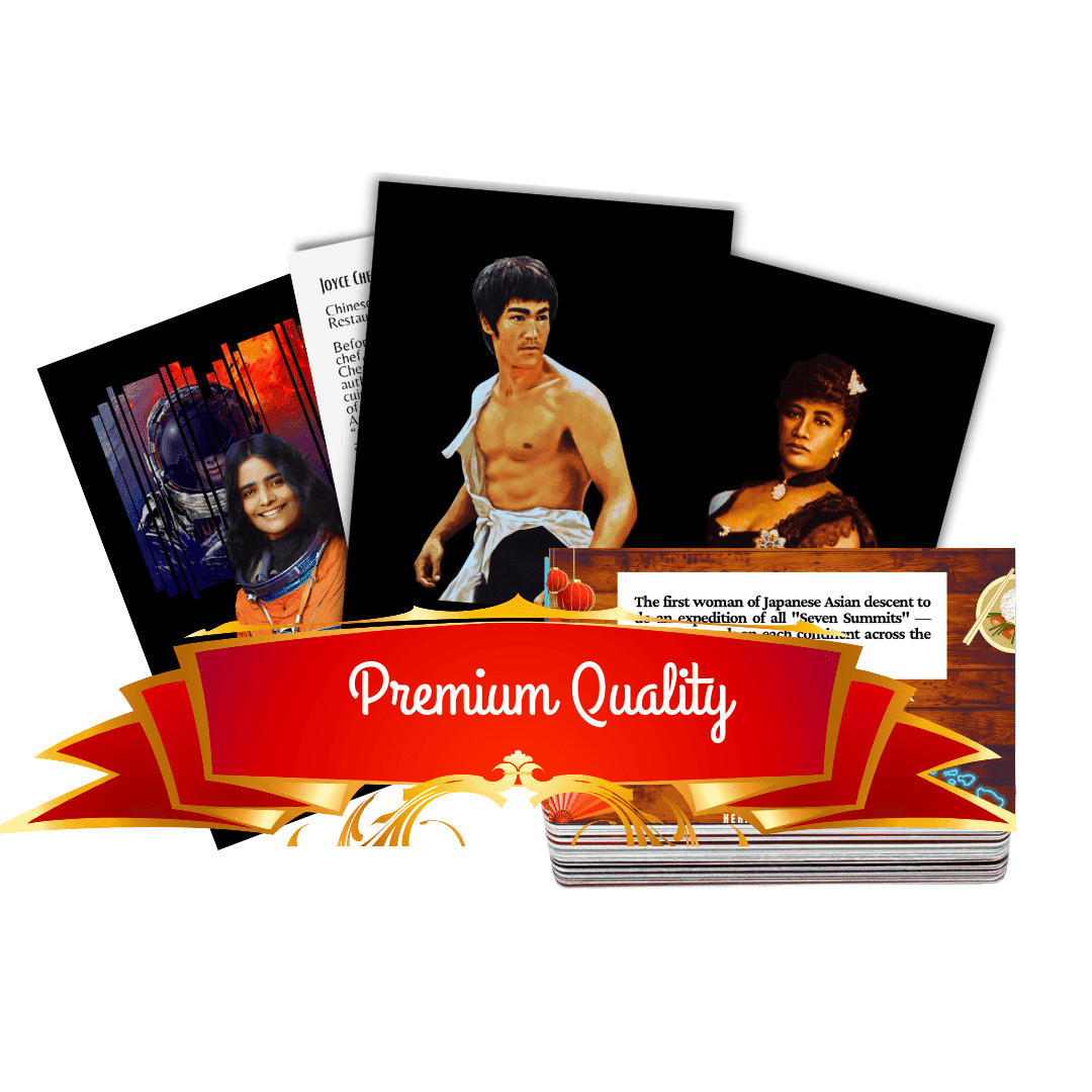 Asian American (AAPI) Heritage, Educational Trivia Quiz, and Flash ...