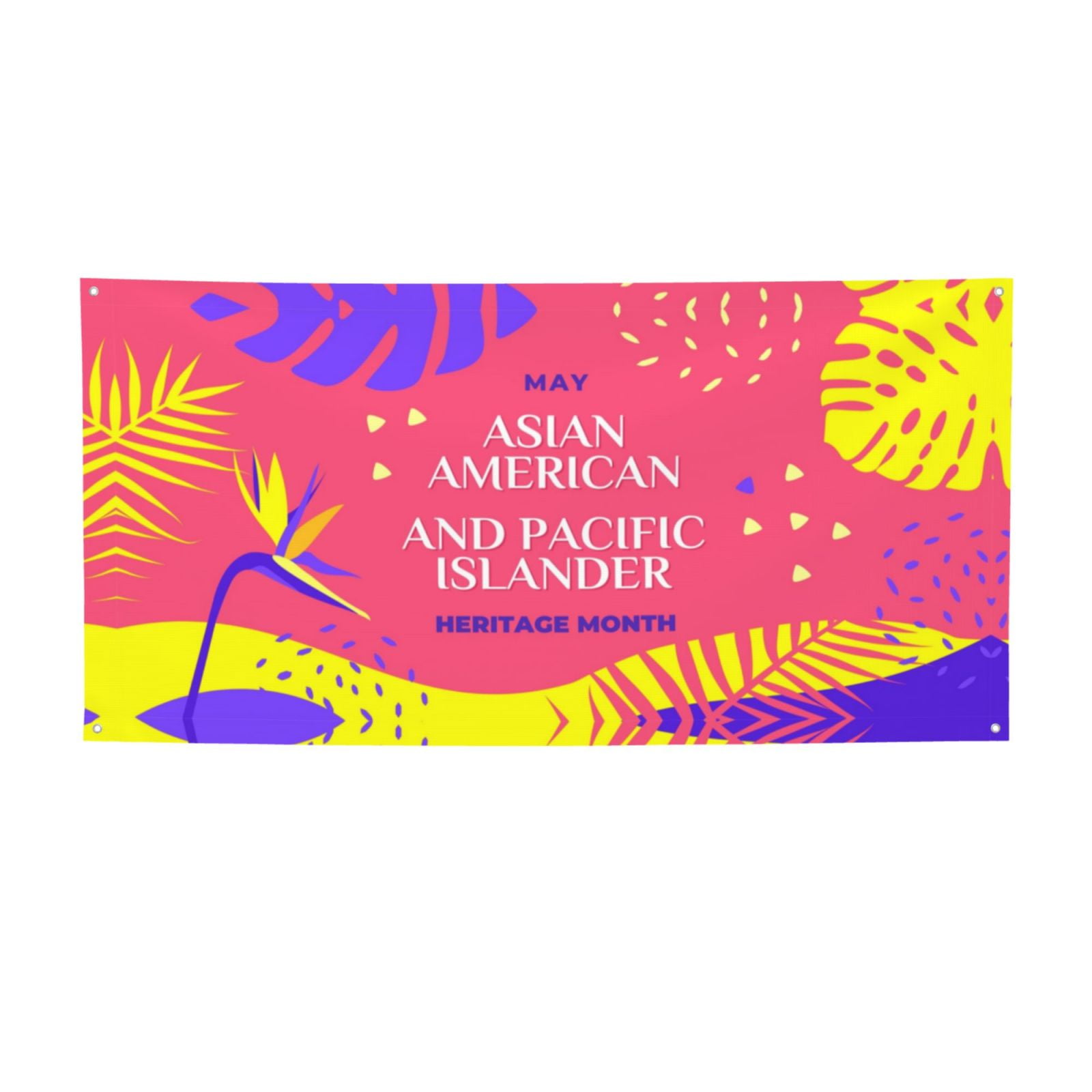 Asian American And Pacific Islander Heritage Month Backdrop Banner ...