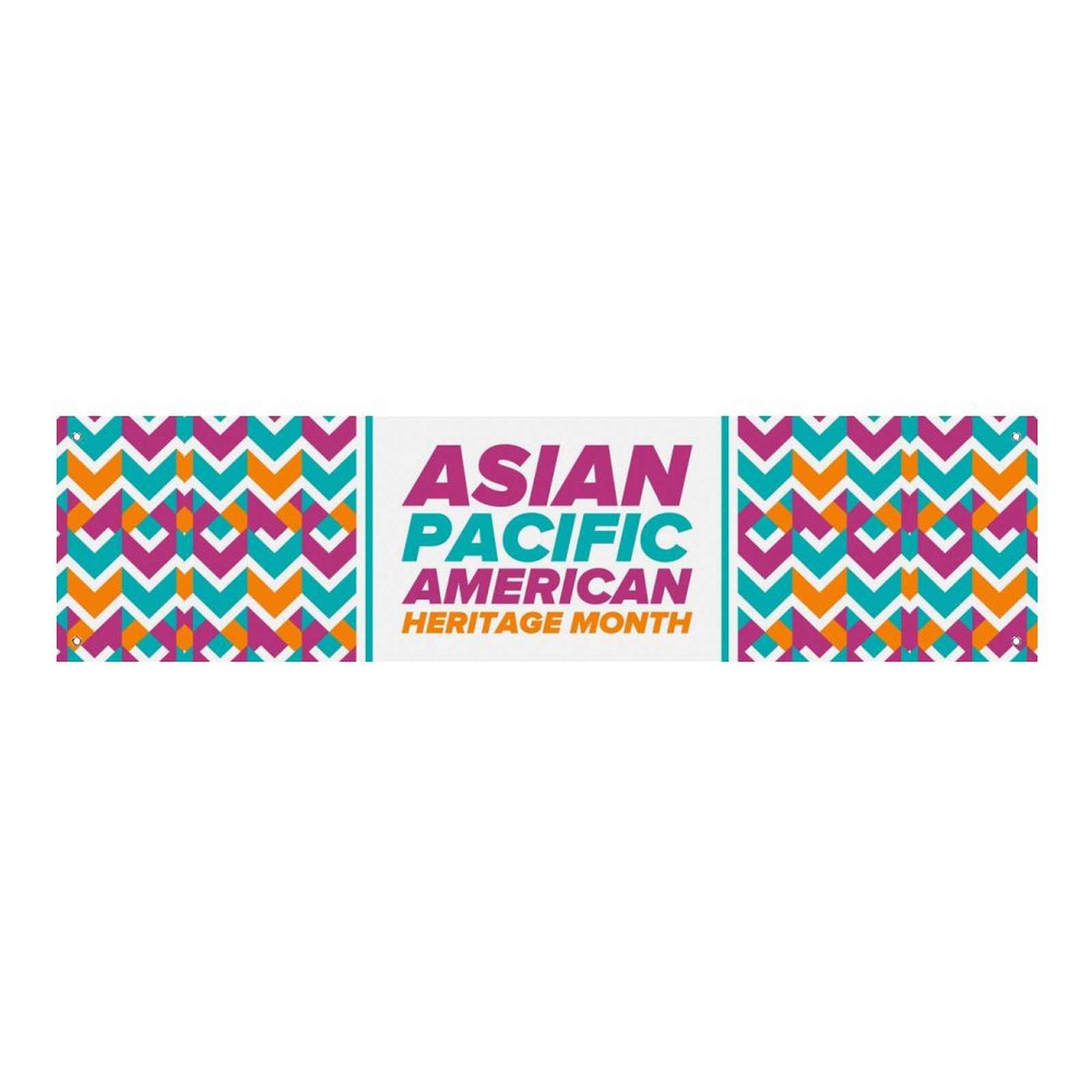 Asian American And Pacific Islander Heritage Month Banners Flag Hanging ...
