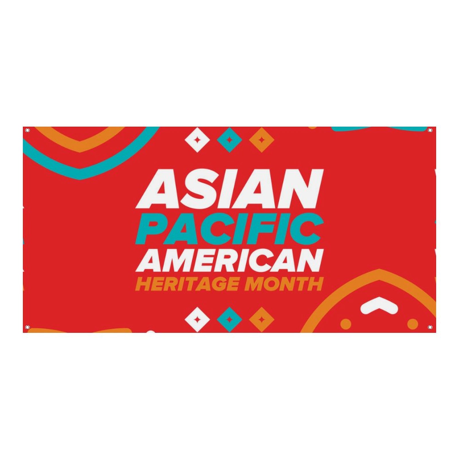 Asian American And Pacific Islander Heritage Month Banners Flag Hanging ...