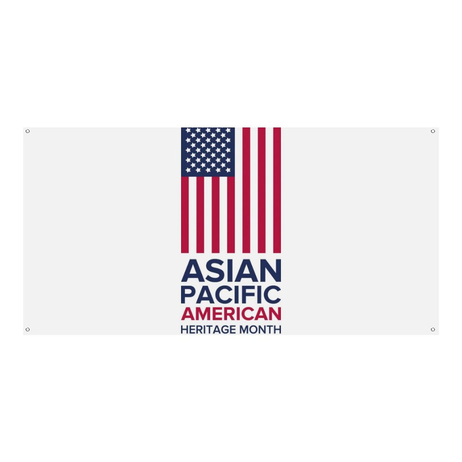 Asian American And Pacific Islander Heritage Month Banners Flag Hanging ...