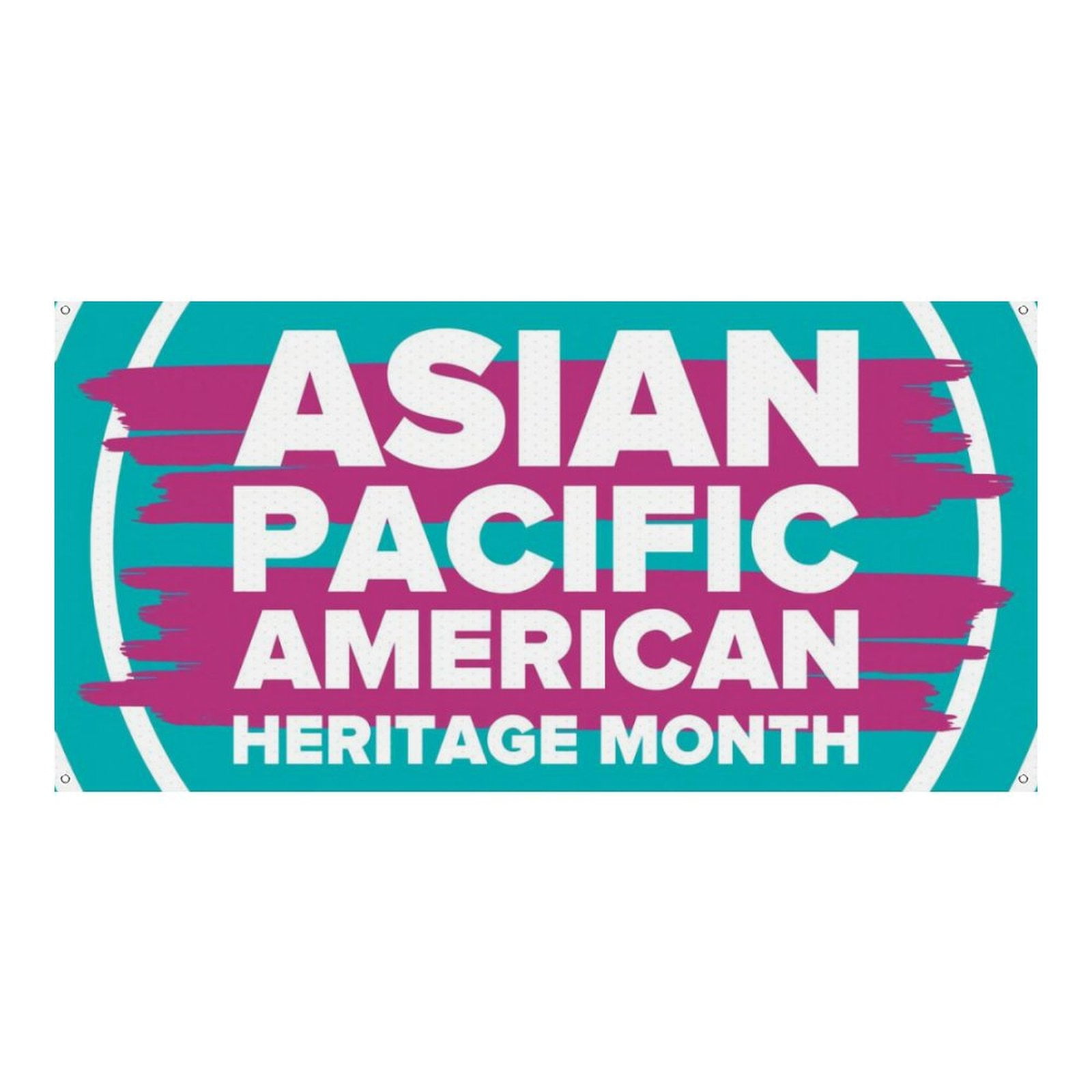 Asian American And Pacific Islander Heritage Month Banners Flag Hanging ...