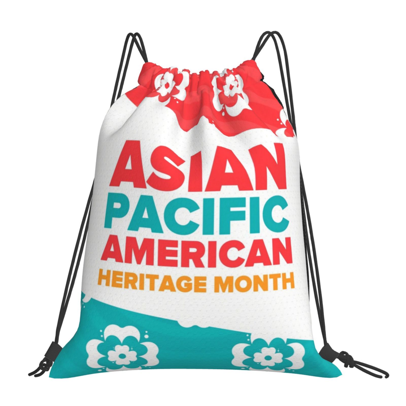 Asian American And Pacific Islander Heritage Month Drawstring Backpack ...
