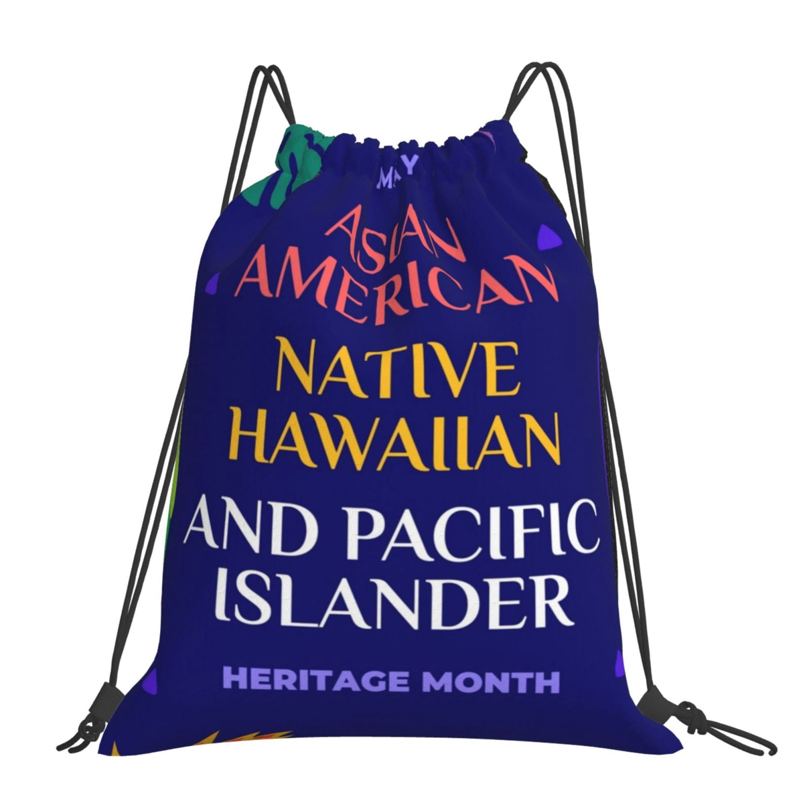 Asian American And Pacific Islander Heritage Month Drawstring Backpack ...
