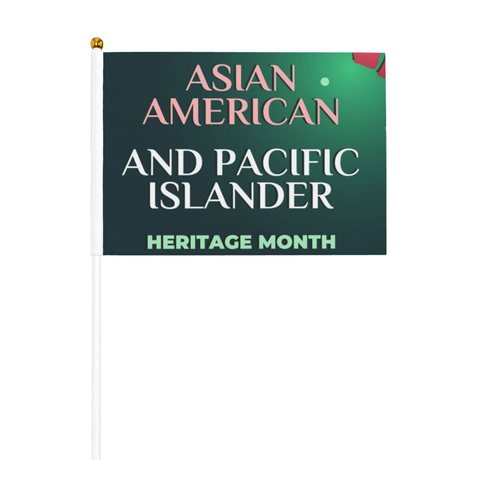 Asian American And Pacific Islander Heritage Month Flag Small Mini Hand ...