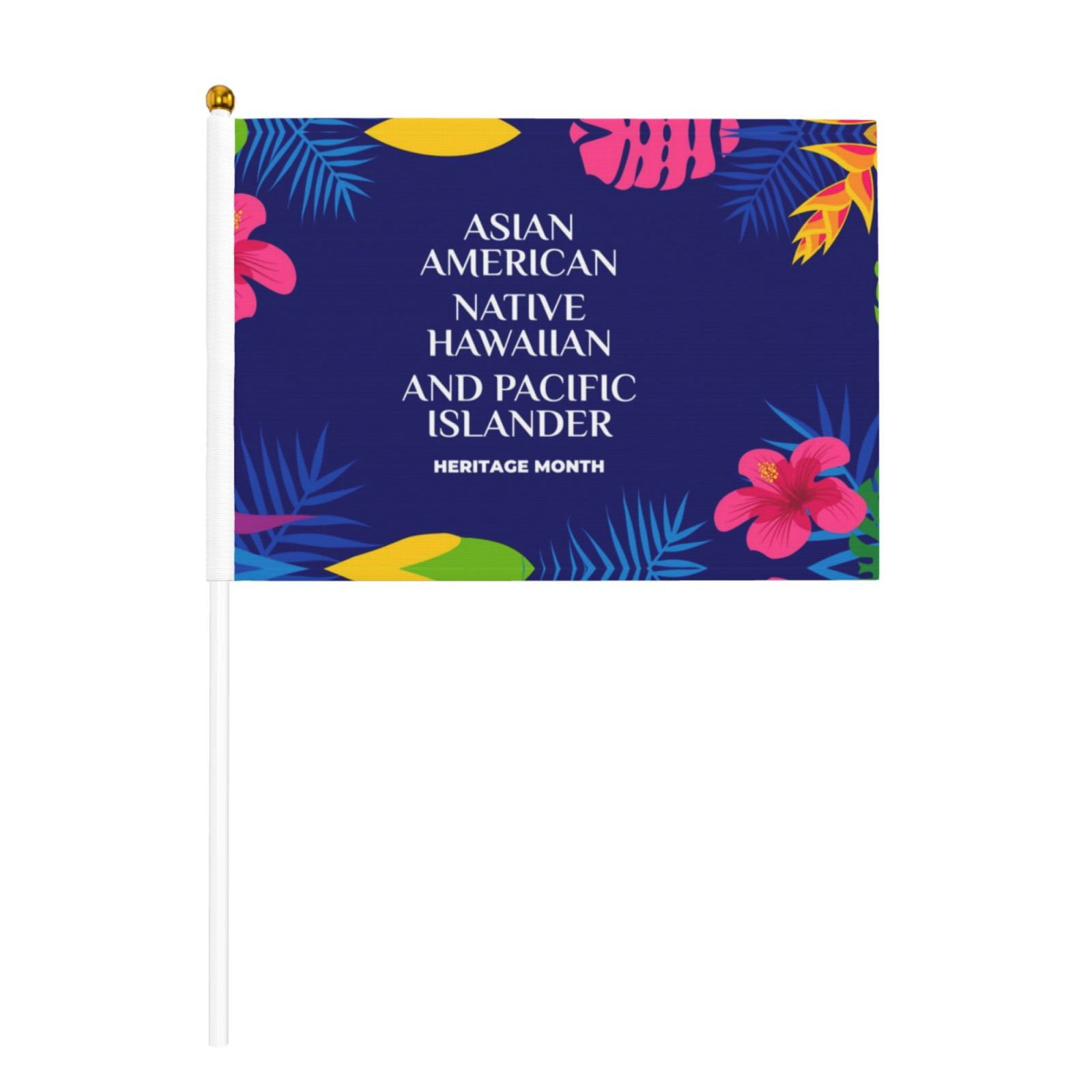 Asian American And Pacific Islander Heritage Month Flag Small Mini Hand ...