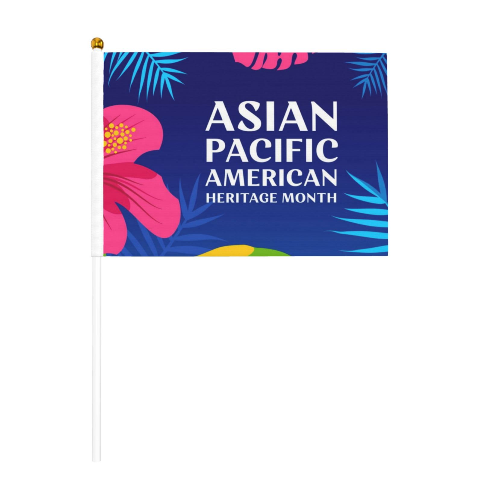 Asian American And Pacific Islander Heritage Month Flag Small Mini Hand ...