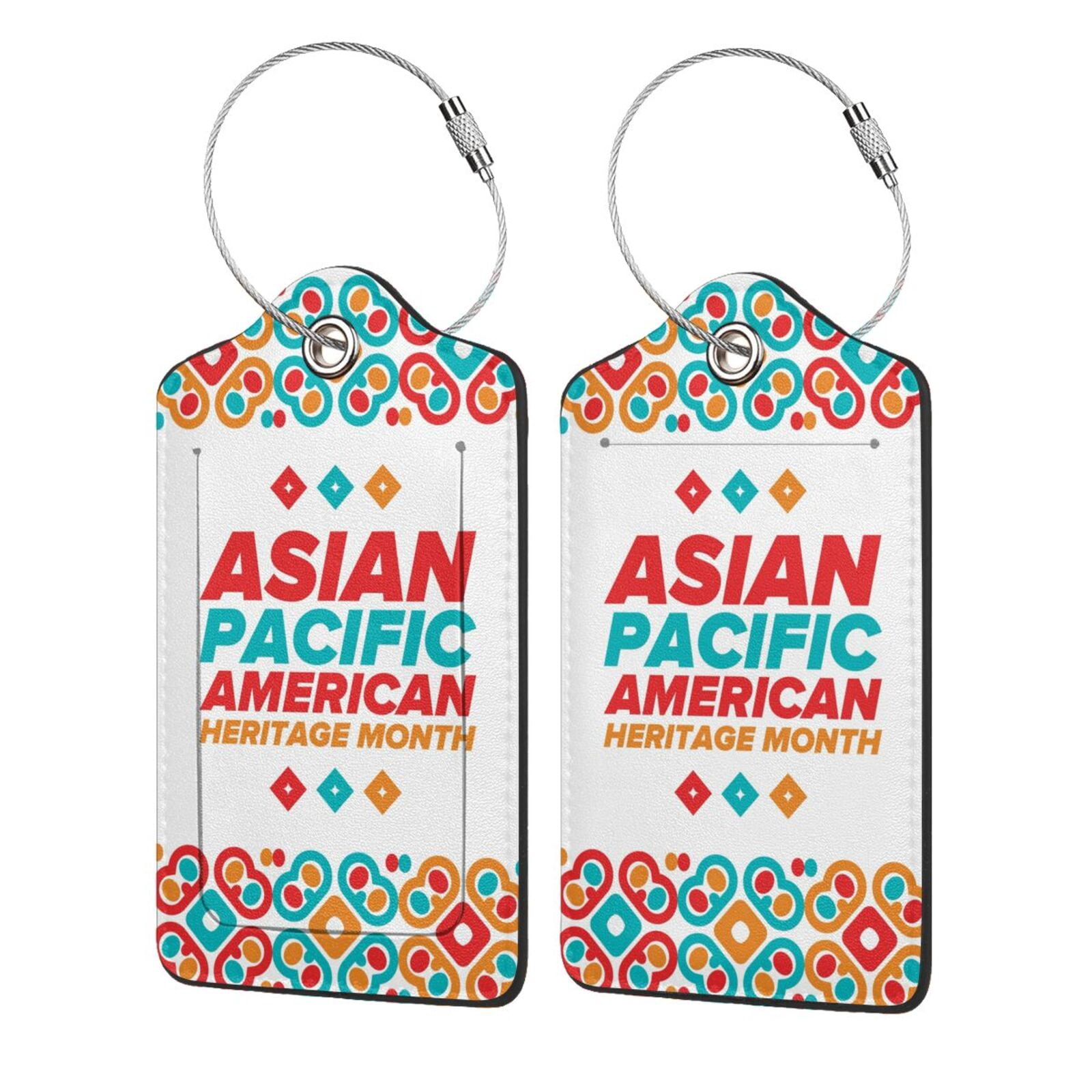 Asian American And Pacific Islander Heritage Month Luggage Tags for ...
