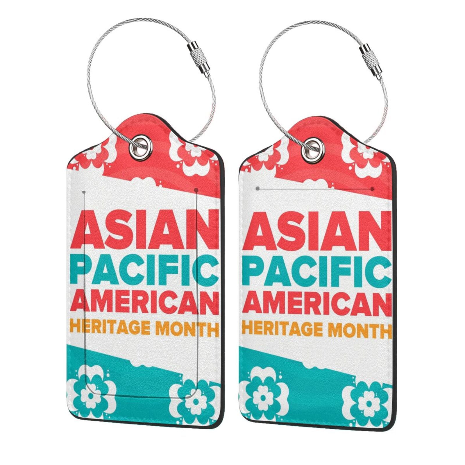 Asian American And Pacific Islander Heritage Month Luggage Tags for ...